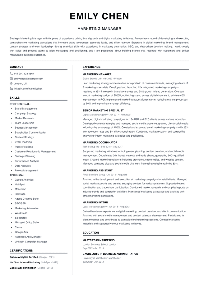 Free Student CV Templates | Professional Student Resume Templates ...